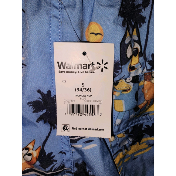 Bluey Swim Trucks | Swim | Bluey Swim Trucks Size S 3436 Blue Shorts ...